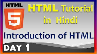 HTML5 CSS3 Tutorial in Hindi - YouTube