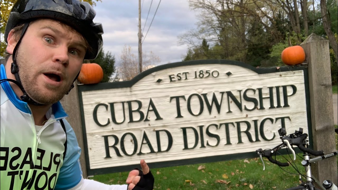 Biking Cuba Road - Most Haunted Road in Illinois - YouTube