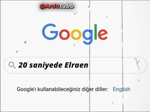 20 saniyede Elraenn edit