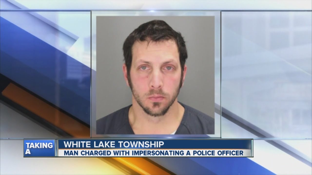 Man Charged With Impersonating Police Officer Youtube