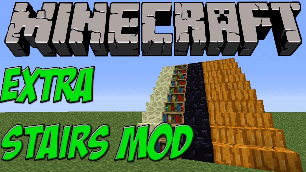 Minecraft 1.7.2 PC | Mods | Extra Stairs Mod [Review] | HD - YouTube