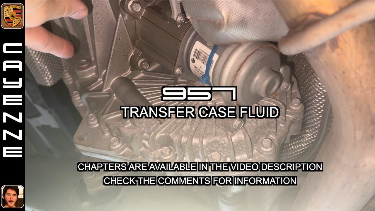 Transfer Case Fluid | Porsche Cayenne (2003 - 2010) - YouTube