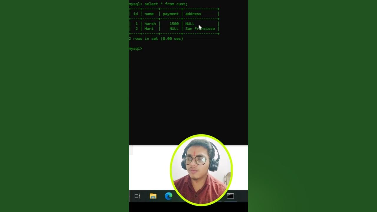 MySQL part 57 - IS and IS NOT operators in MySQL #mysql #programming #trending #codelife - YouTube