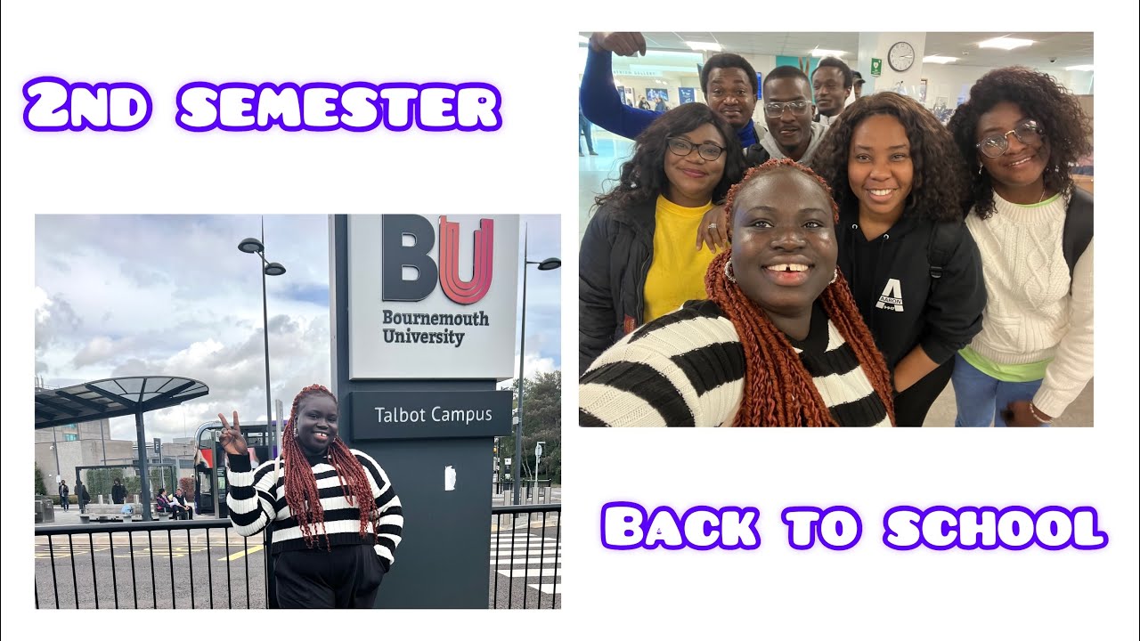 VLOG || Back to school, 2nd semester begins at BU, reuniting with ...