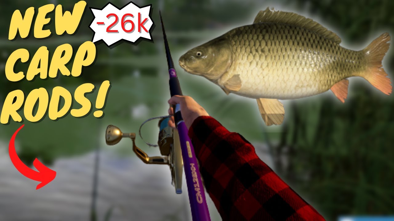 NEW CARP RODS! SPENDING -26K SILVER! #603 Russian fishing 4 - YouTube