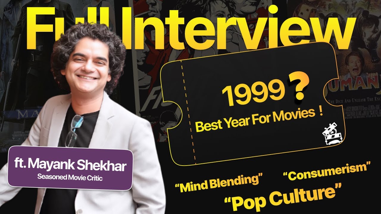 1999: The Year That Changed Cinema Forever! | Iconic Movies with Mayank ...