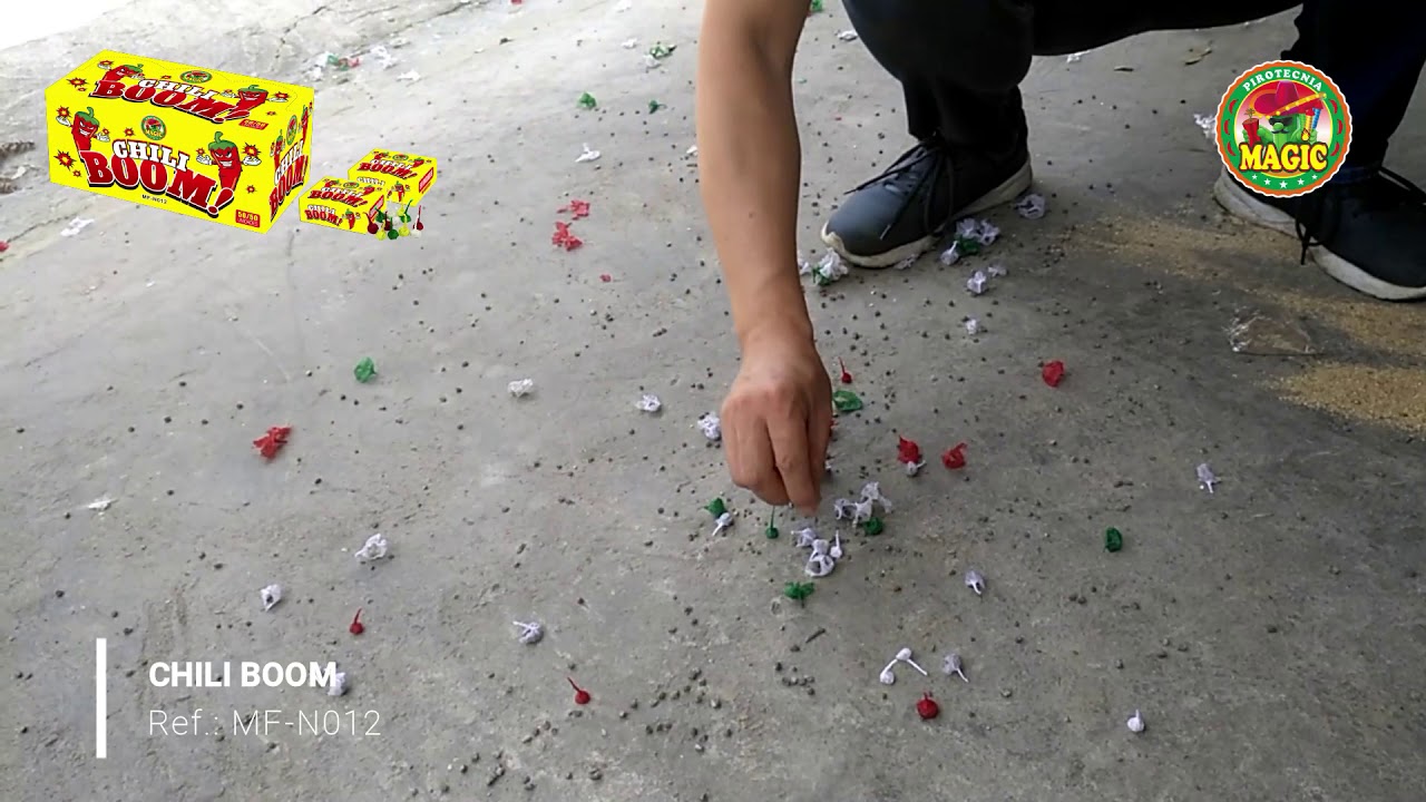 PIROTECNIA MAGIC - CHILI BOOM (REF. MF N012) - YouTube
