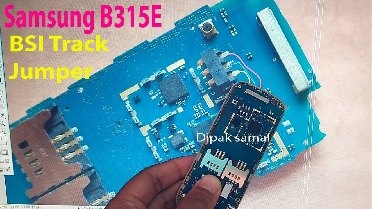 Samsung B315E BSI Track jumper solution 2023. - YouTube
