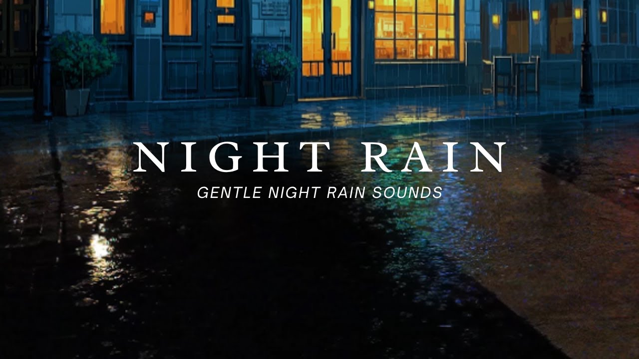 Relaxing Rain at Night for Deep Sleep – Watch This Until You Fall ...