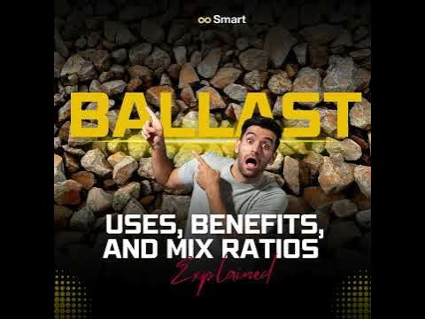 What Is Ballast? Uses, Benefits, and Mix Ratios Explained #homeimprovement #construction # ...