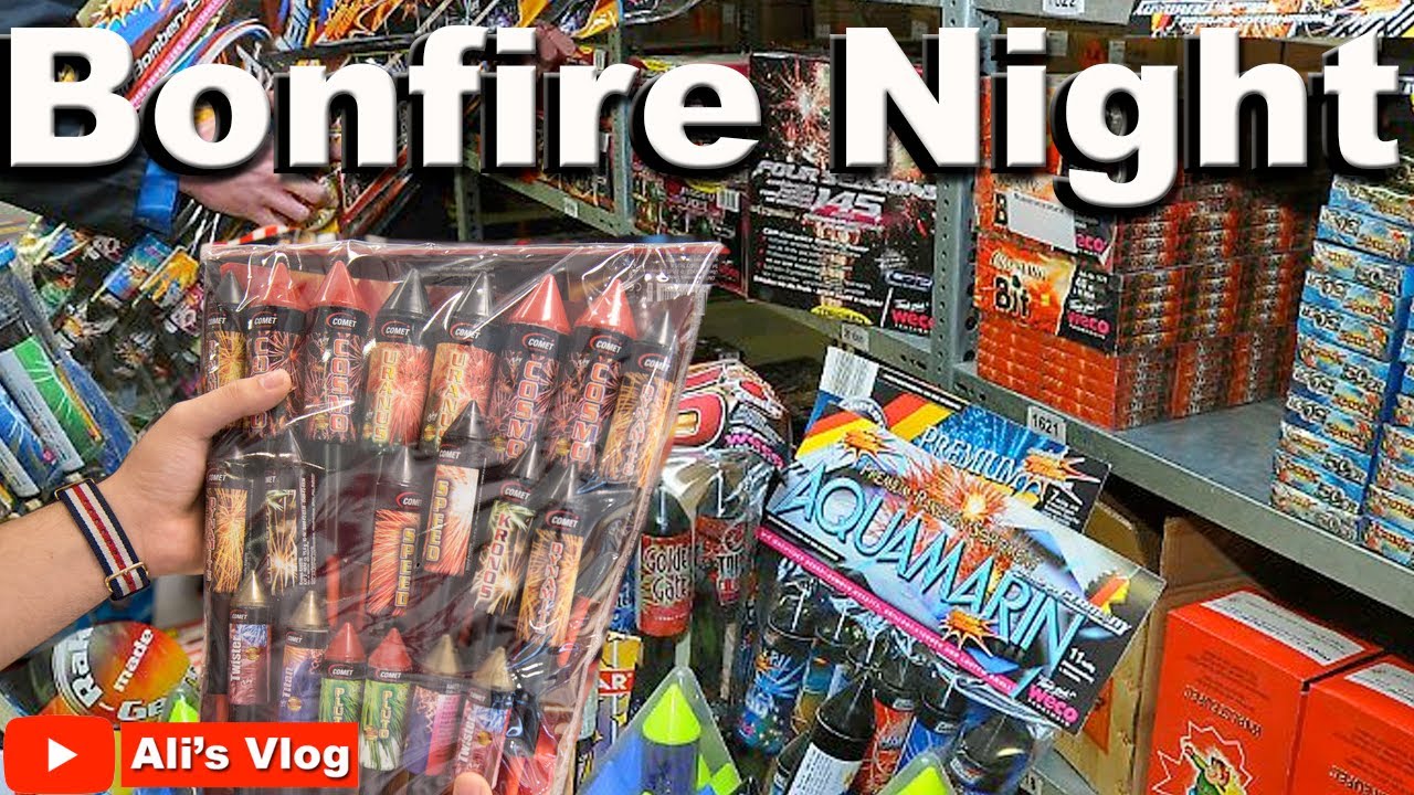 Bonfire Night Firework Stash 2022 | Whistling Rockets | Ali's Vlog ...