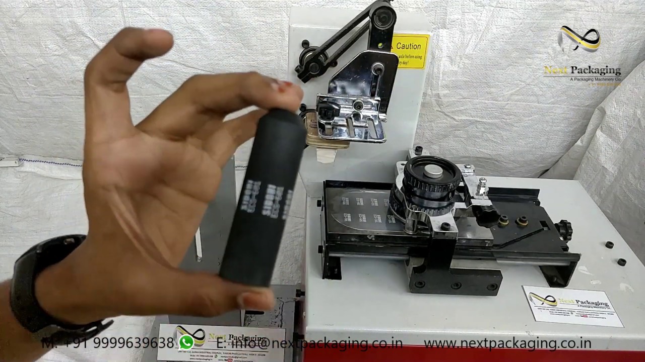 Pad Printing Machine on Rubber Products - YouTube