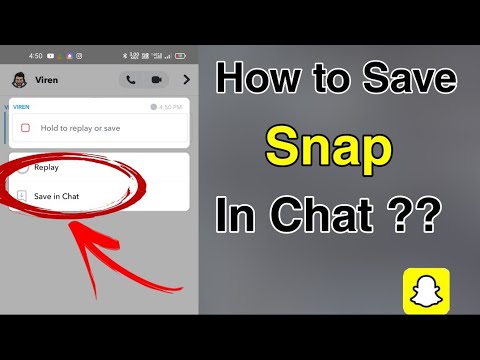 How to save any Snap in Chat 2021 | Snap ko chat mai kaise save kare ...