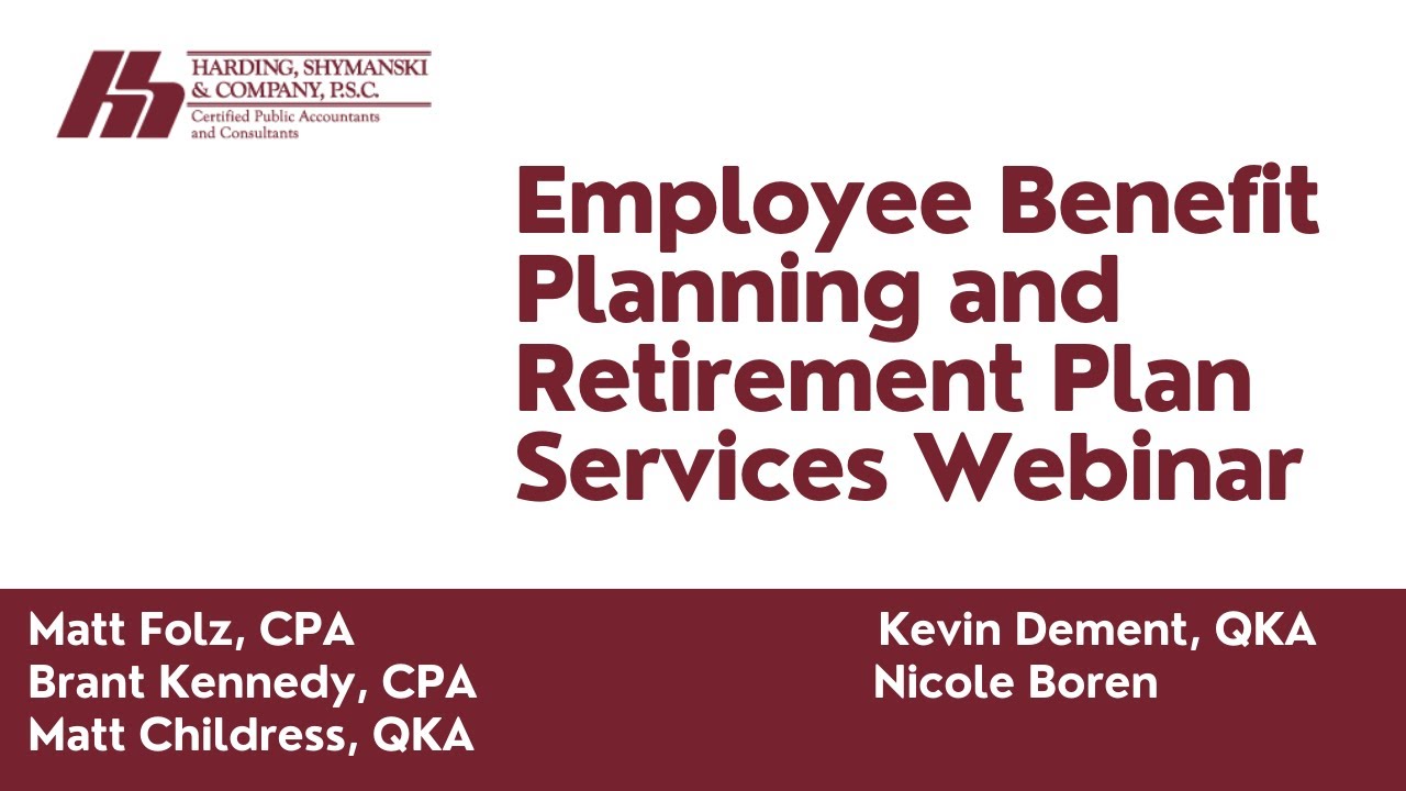 August 2024 Employee Benefit Webinar - YouTube