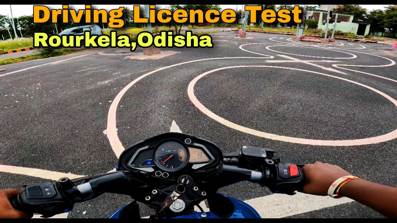Odisha RTO Two Wheeler Driving Test | DL driving test odisha |Driving ...