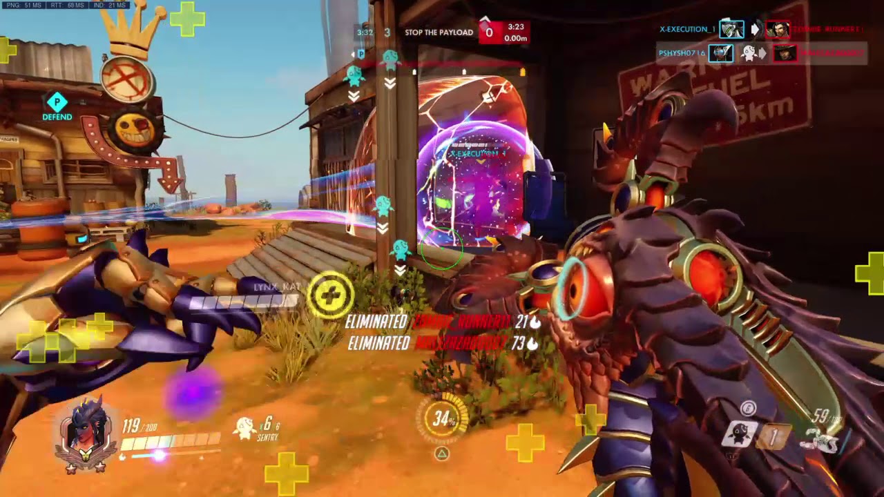 Hi Junkrat! - Competitive Lucio/Symmetra in Junker Town - YouTube
