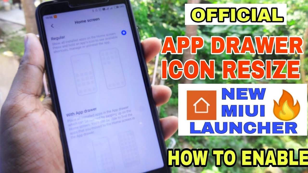 [OFFICIAL]😱APP DRAWER UPDATE|HOW TO ENABLE AND DISABLE APP DRAWER|NEW ...