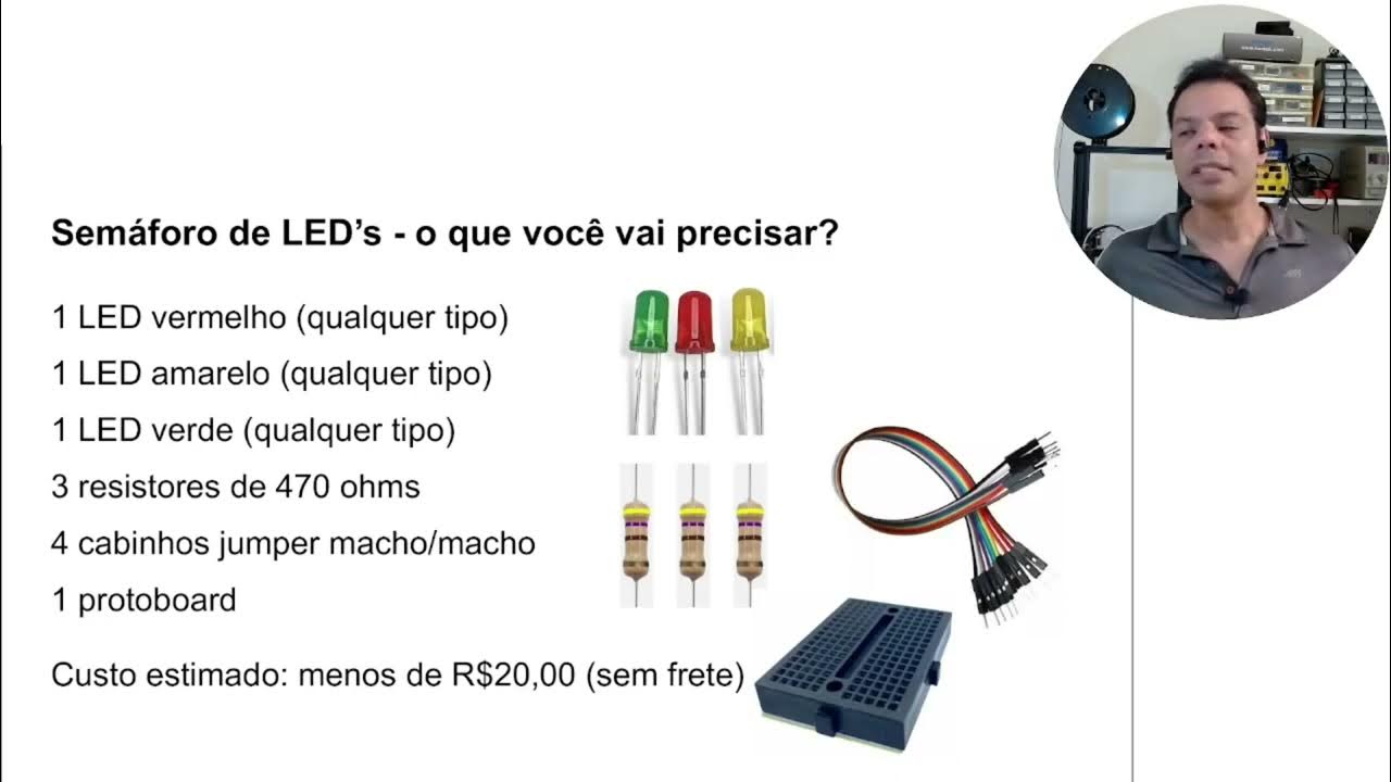 Curso Arduino Iniciante: aula 7 - como montar um semáforo com LED's ...