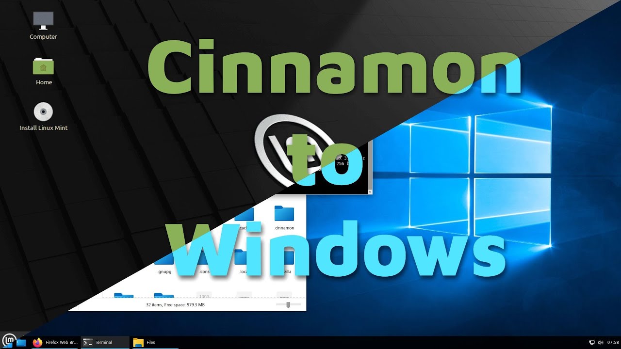 Make Windows with Cinnamon - YouTube