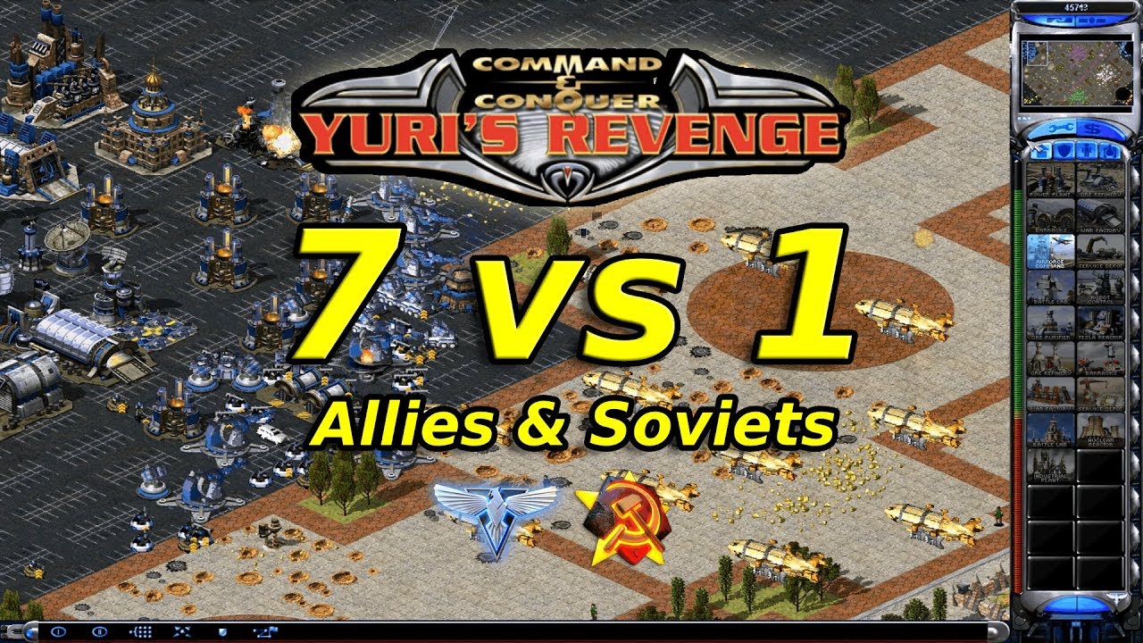 Red Alert 2 - Allies & Soviets Union Against 7 Brutals - Irvine ...