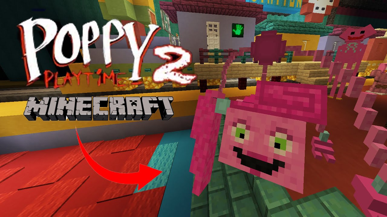 SPEEDRUN Poppy Playtime Chapter 2 MINECRAFT Map #1 - YouTube