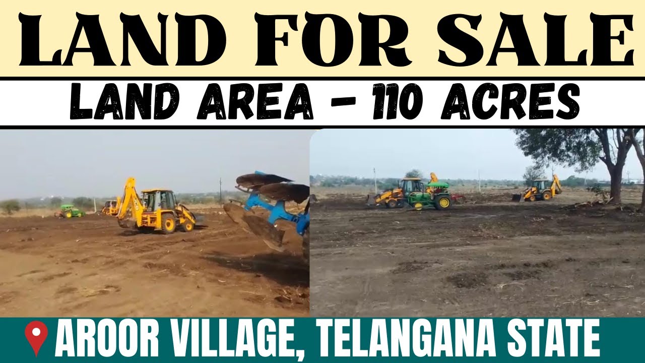 BUDHERA : 110 ACRES COMMERCIAL LAND FOR SALE | SADASHIVPET | SANGAREDDY ...