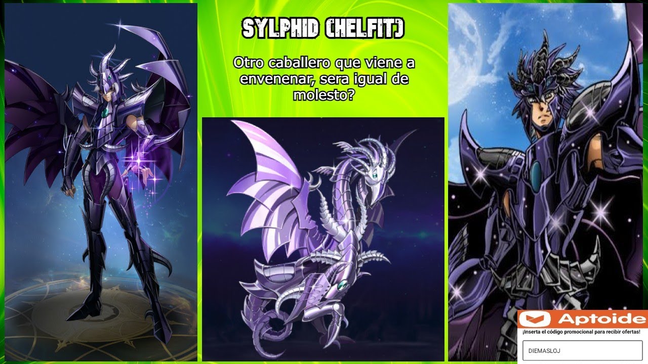 Saint Seiya: Legend of Justice - Sylphid (Helfit) - YouTube