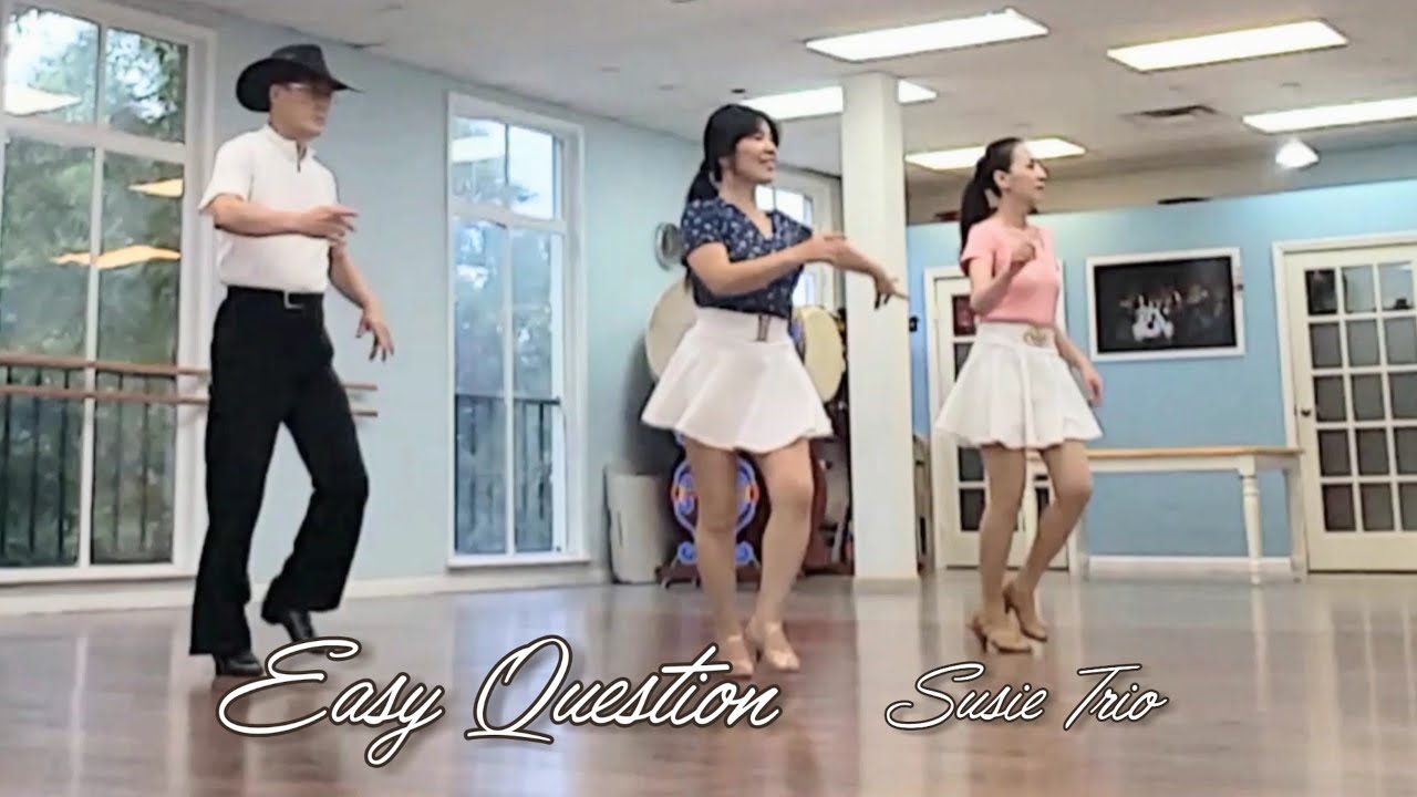 Easy Question Line Dance ( Elvis Presley) - YouTube