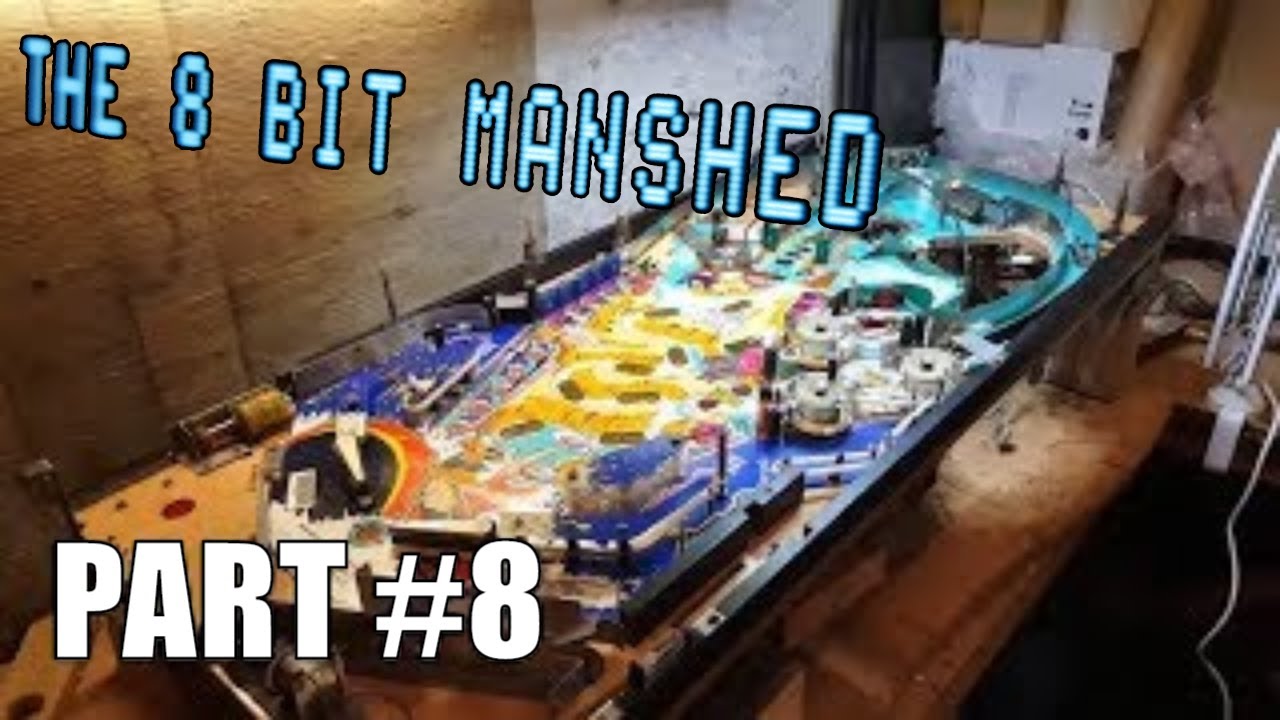 White Water Pinball Restoration Part #8 - YouTube