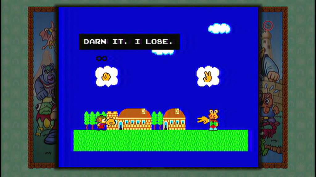 Alex Kidd - all Janken battles - YouTube