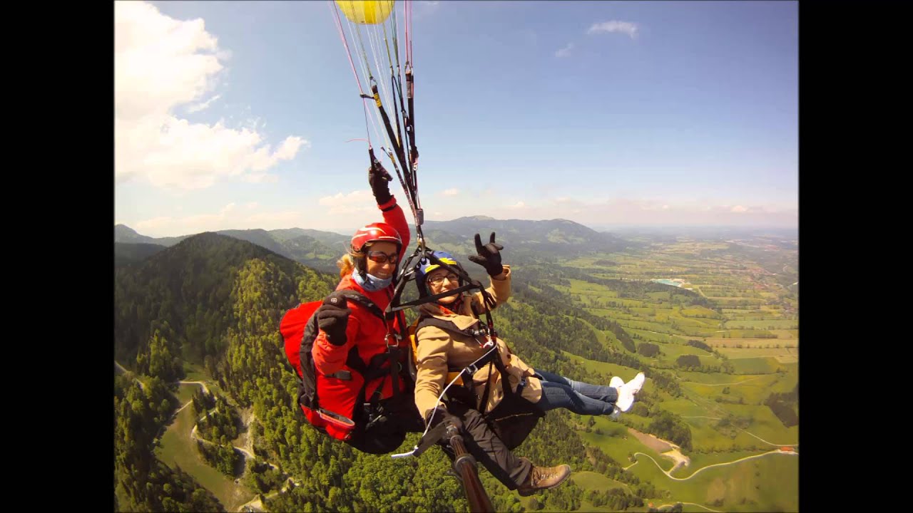 DAS Geschenk 🎁 ️ Tandem Gleitschirmflug - Paragliding in Deutschland in ...