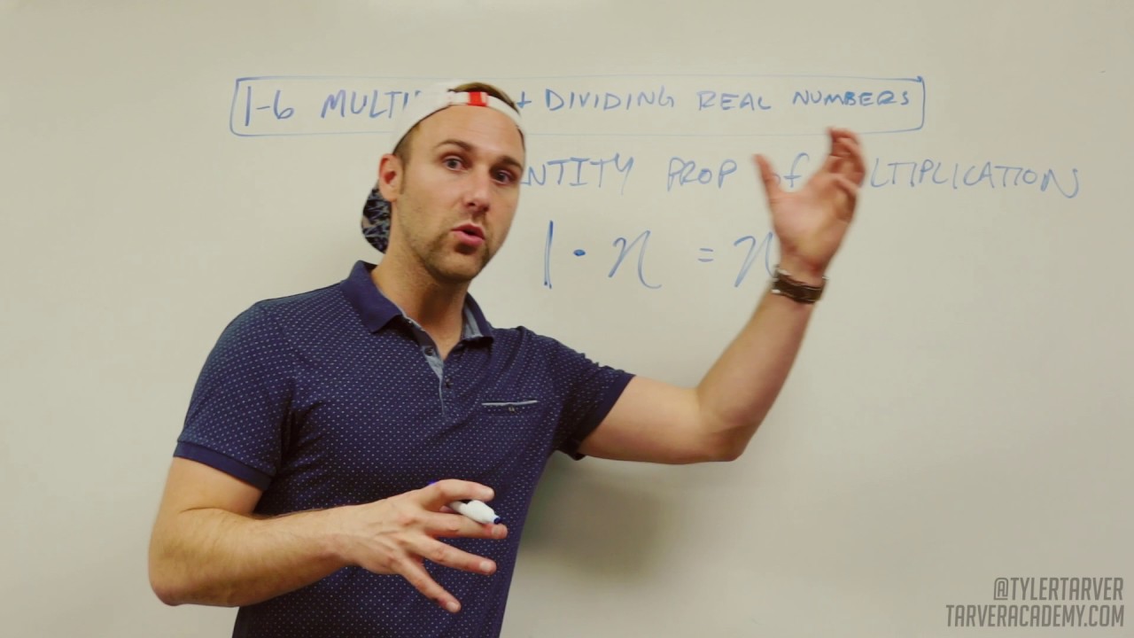 Identity Property of Multiplication - YouTube