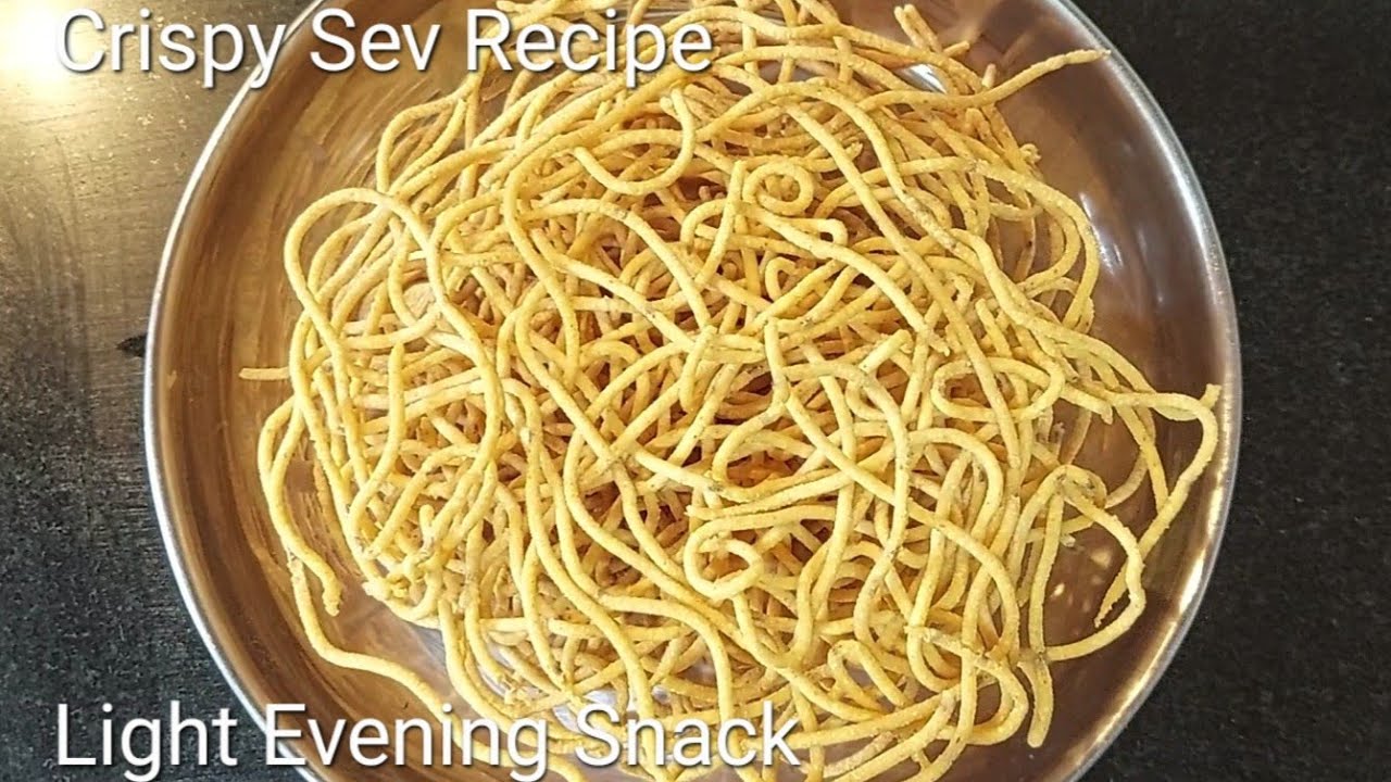 Crispy Sev Recipe | Home Made Sev Recipe - YouTube