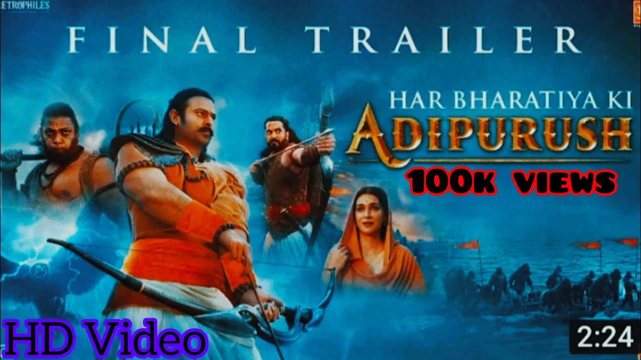 Adipurush Movie Trailer( REVIEW) Akash Dev - YouTube