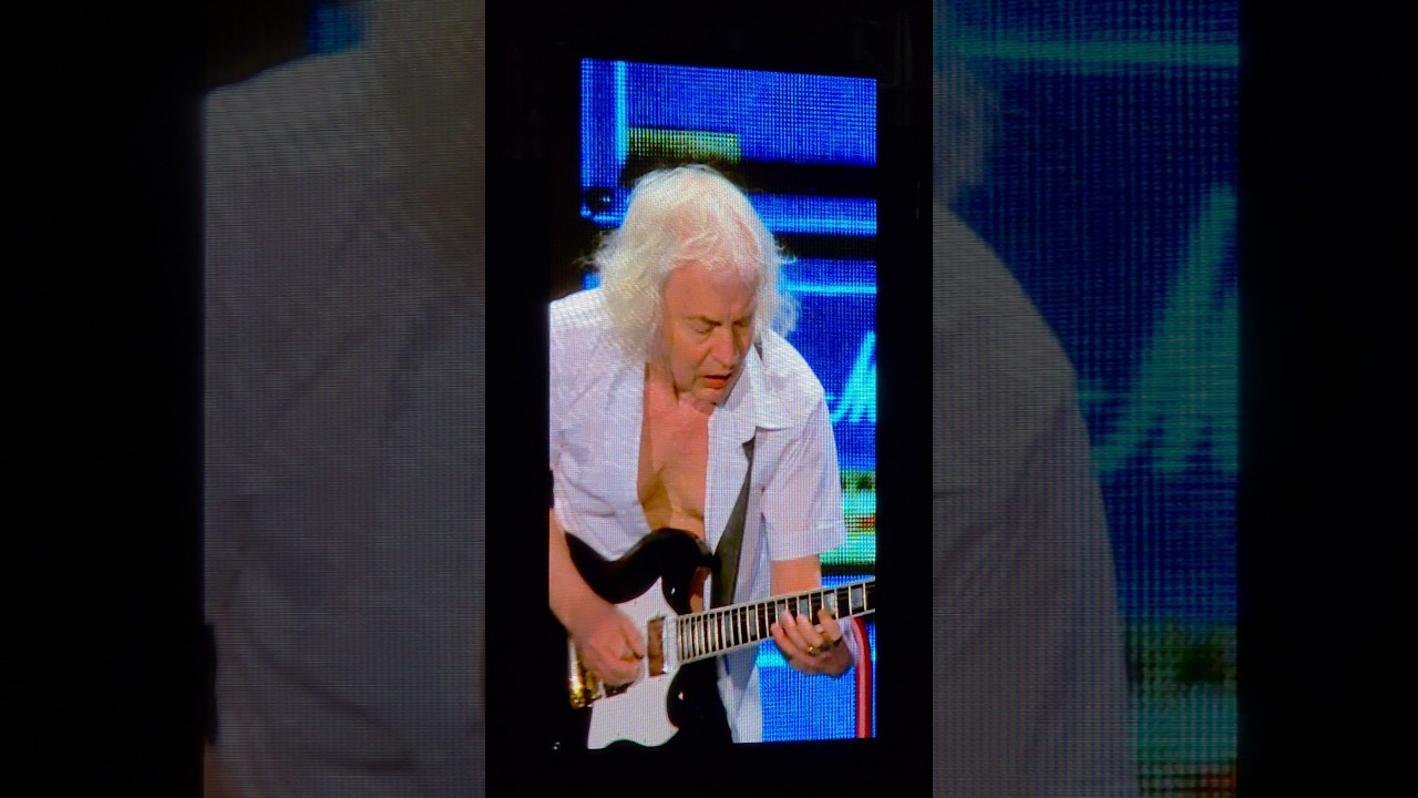 Angus Young still rocking at age 70 in 2025 with AC/DC #acdc # ...