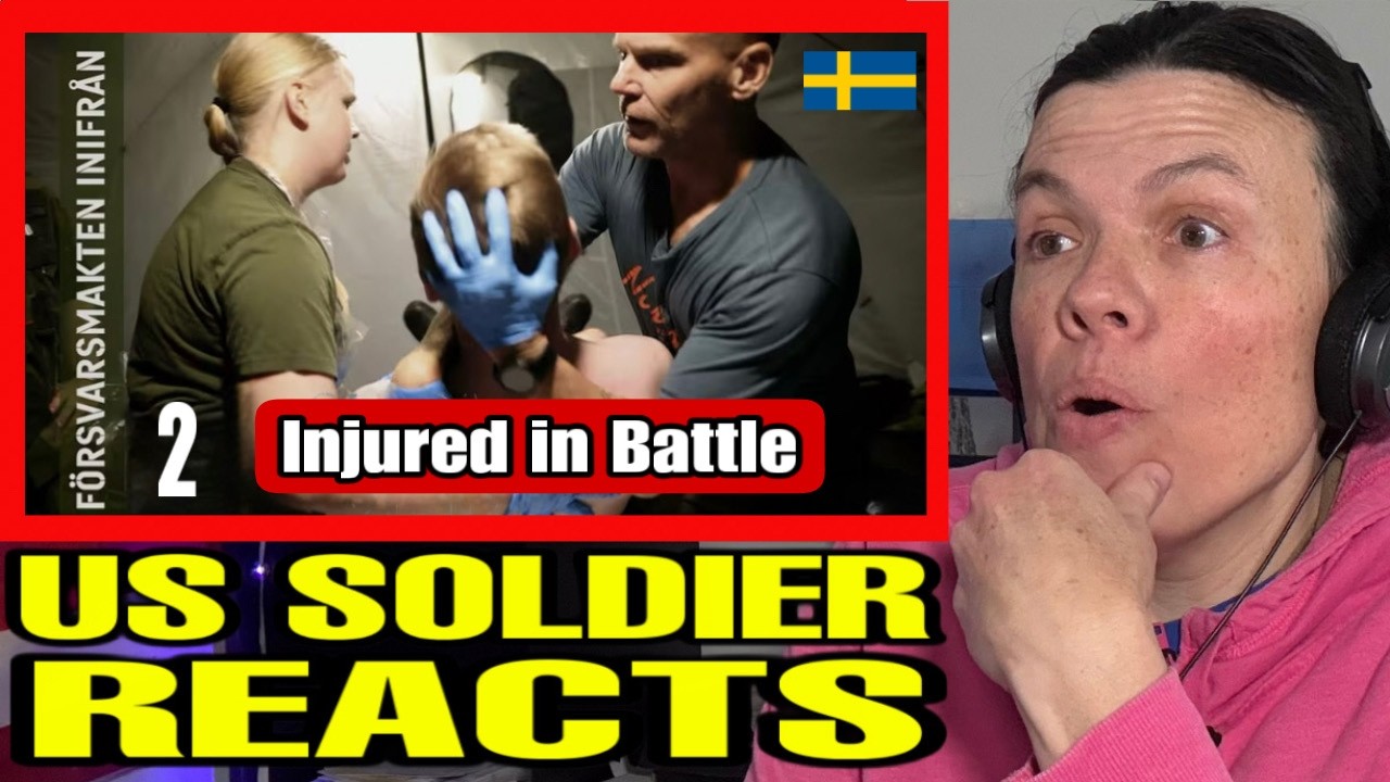 Swedish Military from the Inside : Injured in Battle (US Soldier Reacts ...