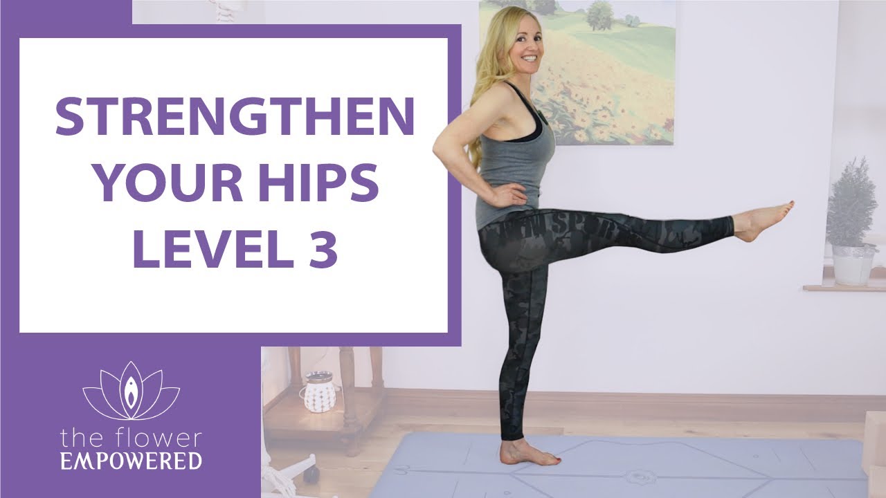 10-Minute Standing Hip Flexor Strength For Pelvic Floor Support - YouTube