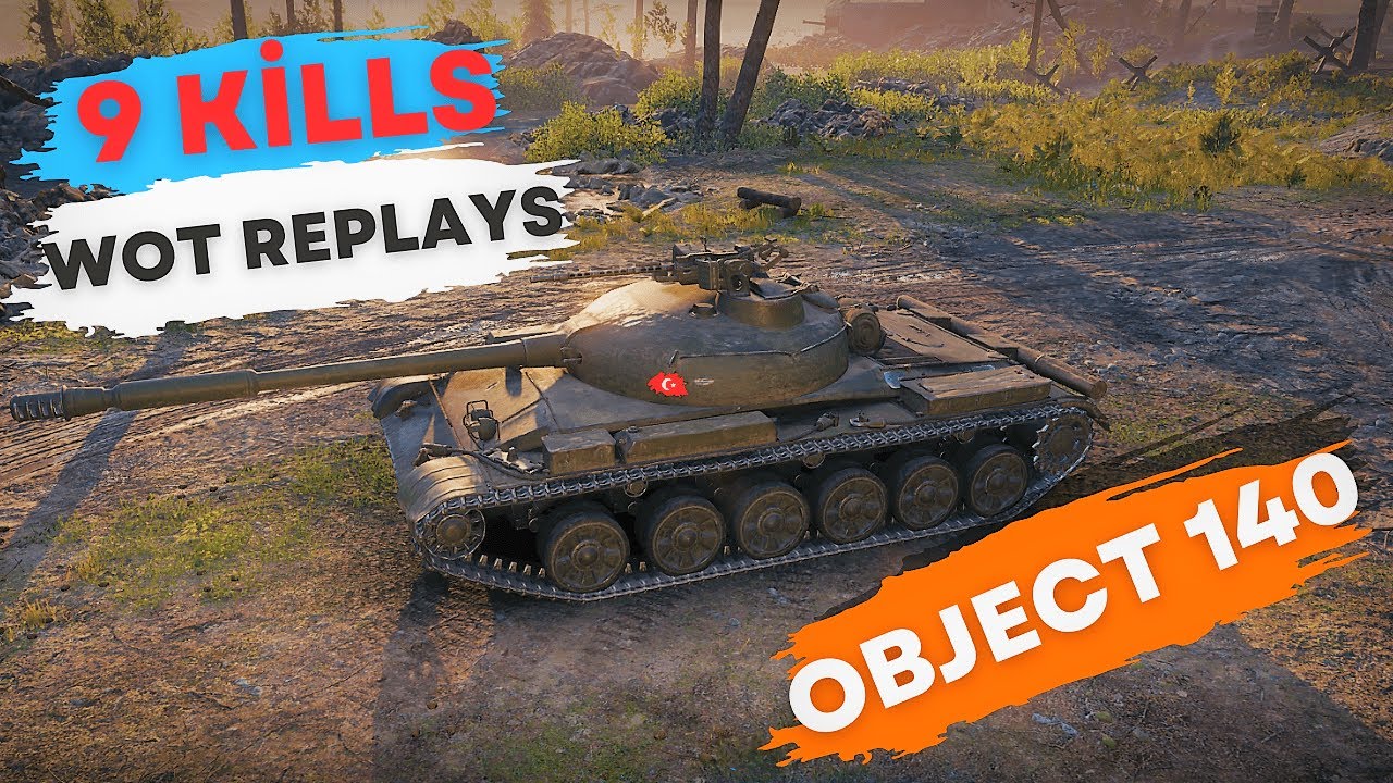 Object 140 Massacre: 9 Enemies Vanquished in a Thrilling Victory! / New Wot Replays - YouTube