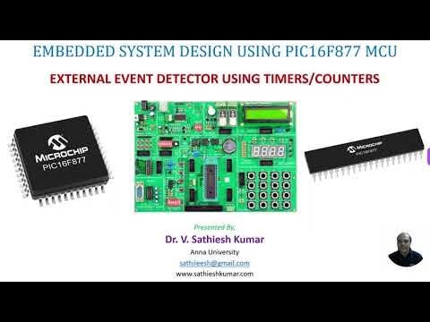 External Event Detection or Counting using Timer module in PIC16F877 MCU - YouTube