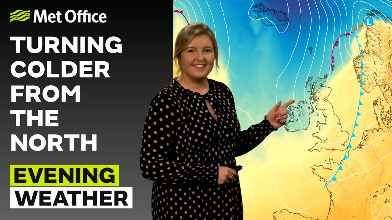 01/12/24 - Colder night with showers - Evening Weather Forecast UK ...