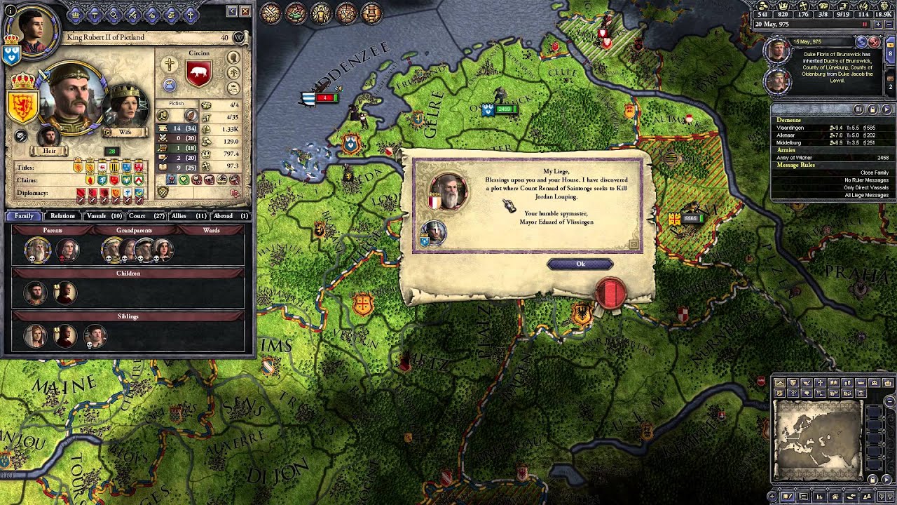 Crusader Kings II (Frisia) #44 "Defending our Right to Rule" - YouTube