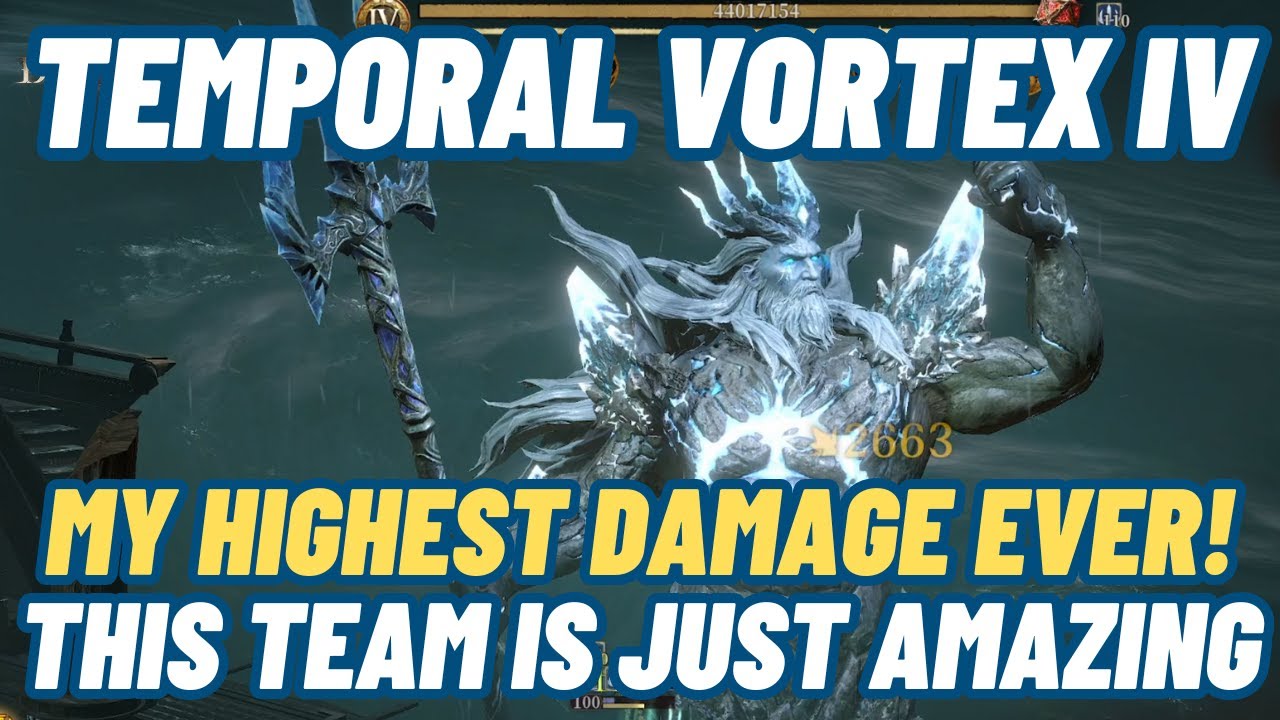 Temporal Vortex IV 40M+ | Get into TOP RANKS with this team! 🐉 ...