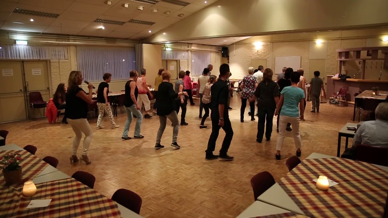 VOY A BAILAR - LINE DANCE - YouTube
