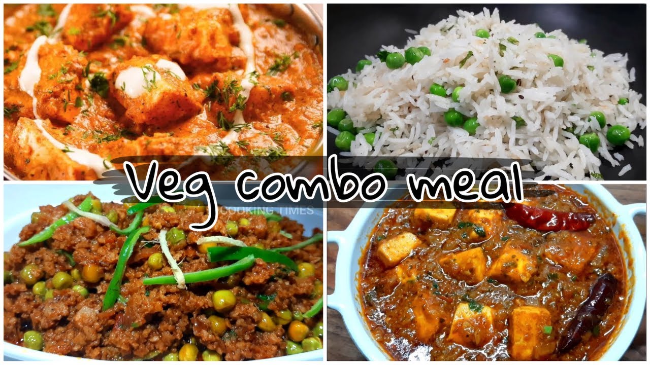 Veg Combo meal recipe | Best 4 Veg recipes | त्योहार या पार्टी कभी भी ...