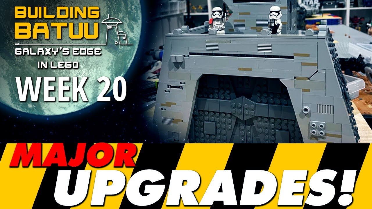 MAJOR UPGRADES: First Order Base. Building Batuu. A Lego Star Wars MOC ...