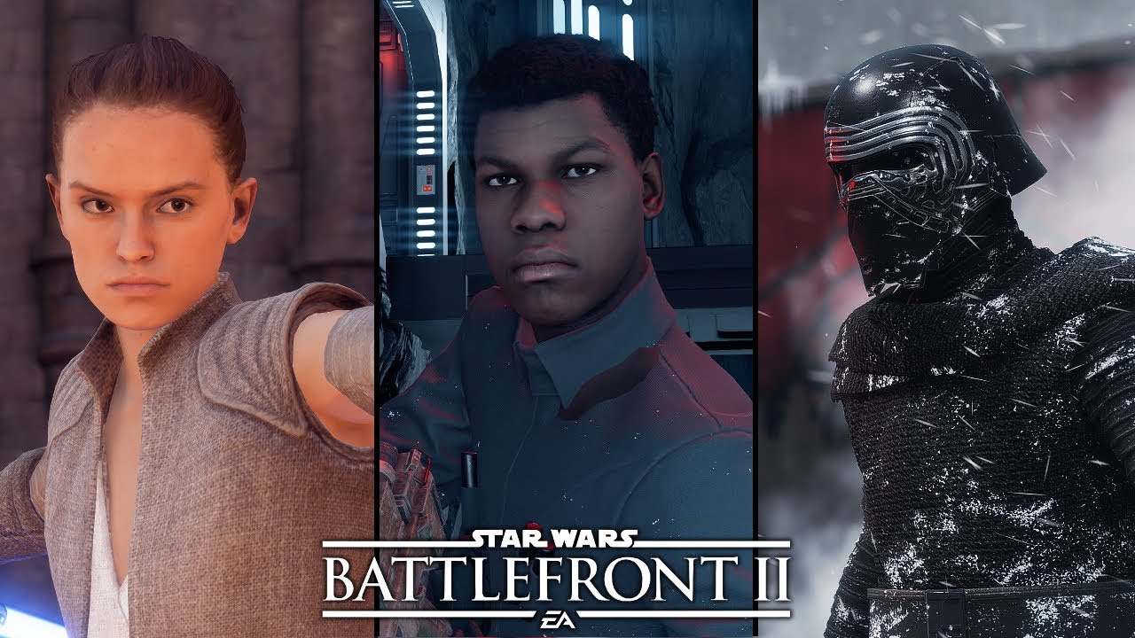 Top 5 Sequel Trilogy Skins! - Star Wars Battlefront 2 Mods - YouTube