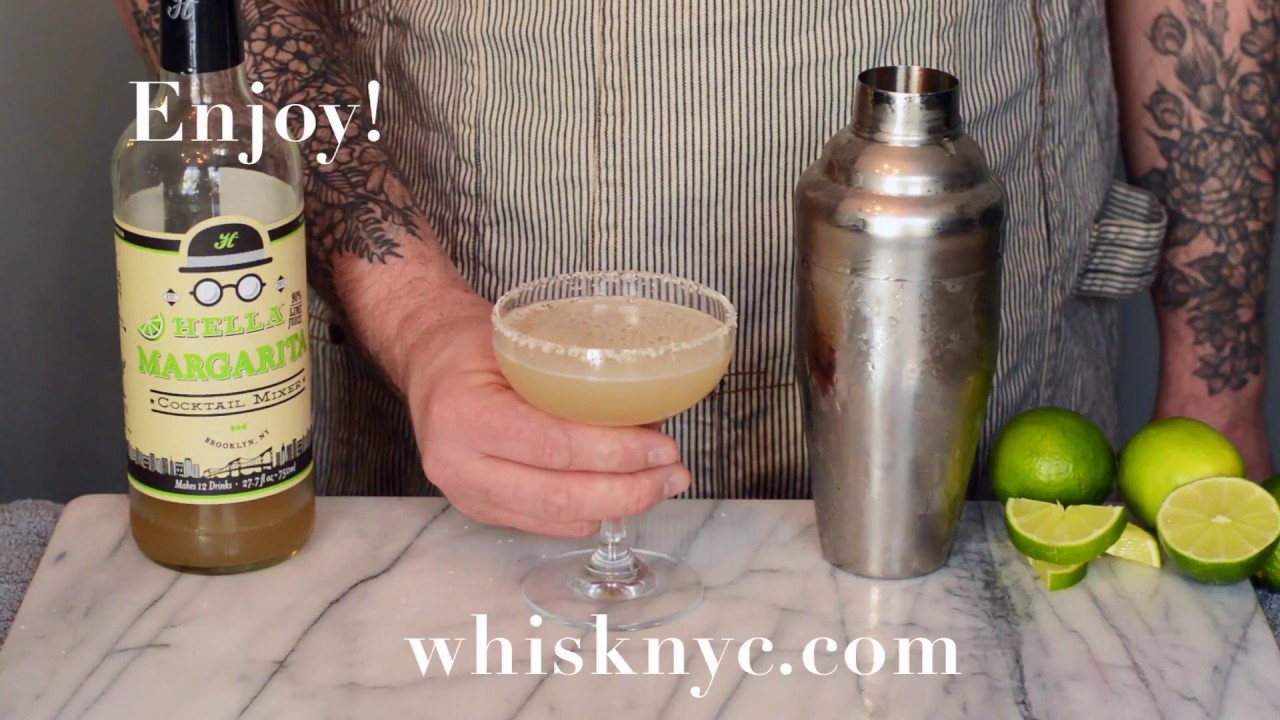 how to salt the rim of a glass - YouTube