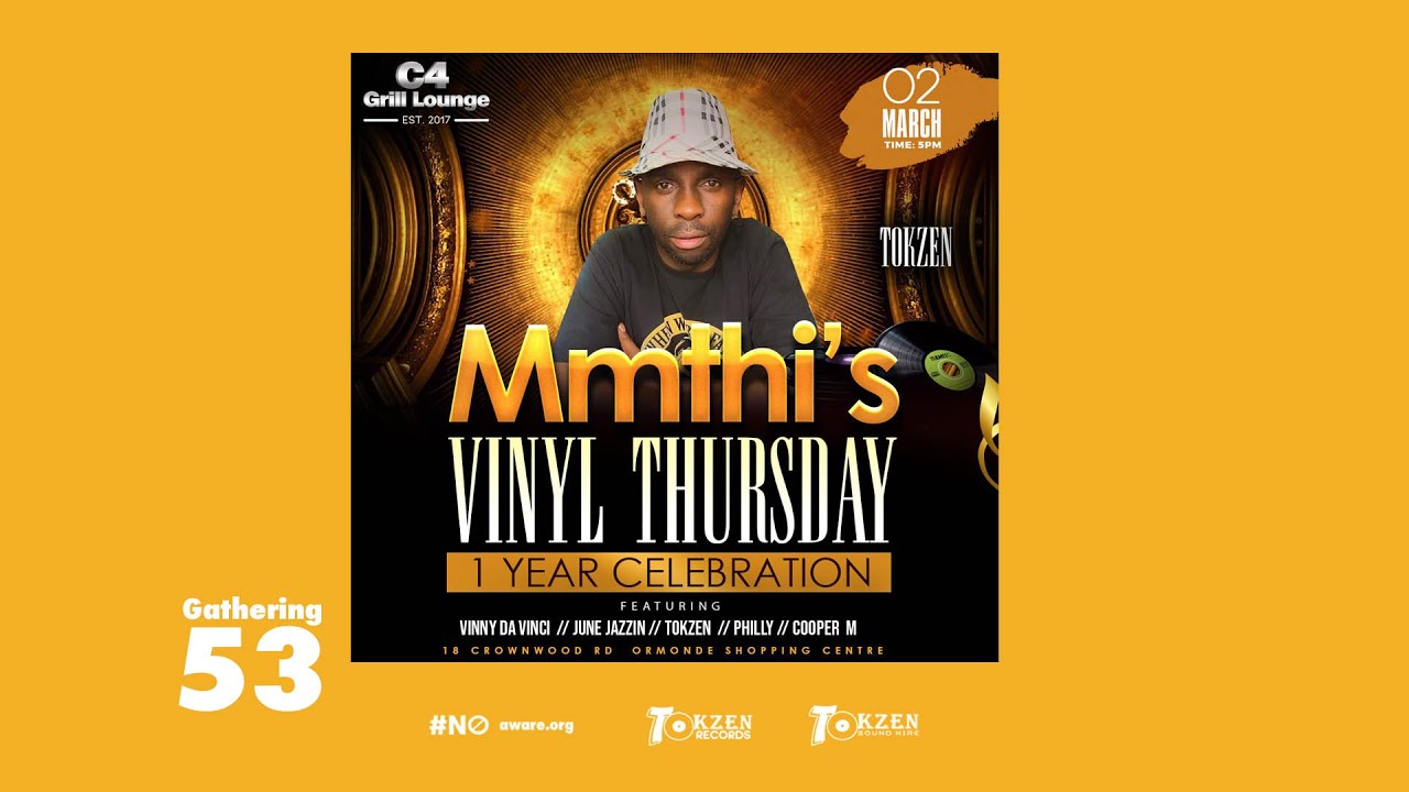 53 Gathering Tokzen At C4 Grill Lounge "Mmthi's Vinyl Thursdays” 1Year ...