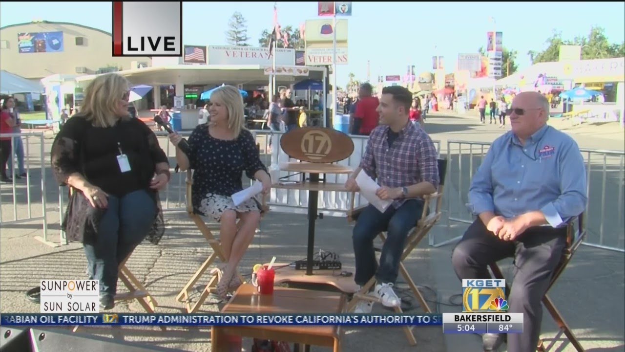 17 News at the Kern County Fair: Kern County Fair CEO Mike Olcott - YouTube