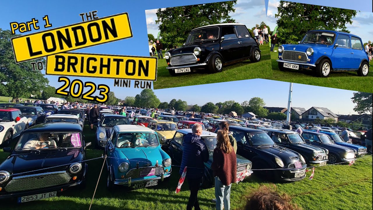 London To Brighton Mini Run 2023! Part 1! - YouTube